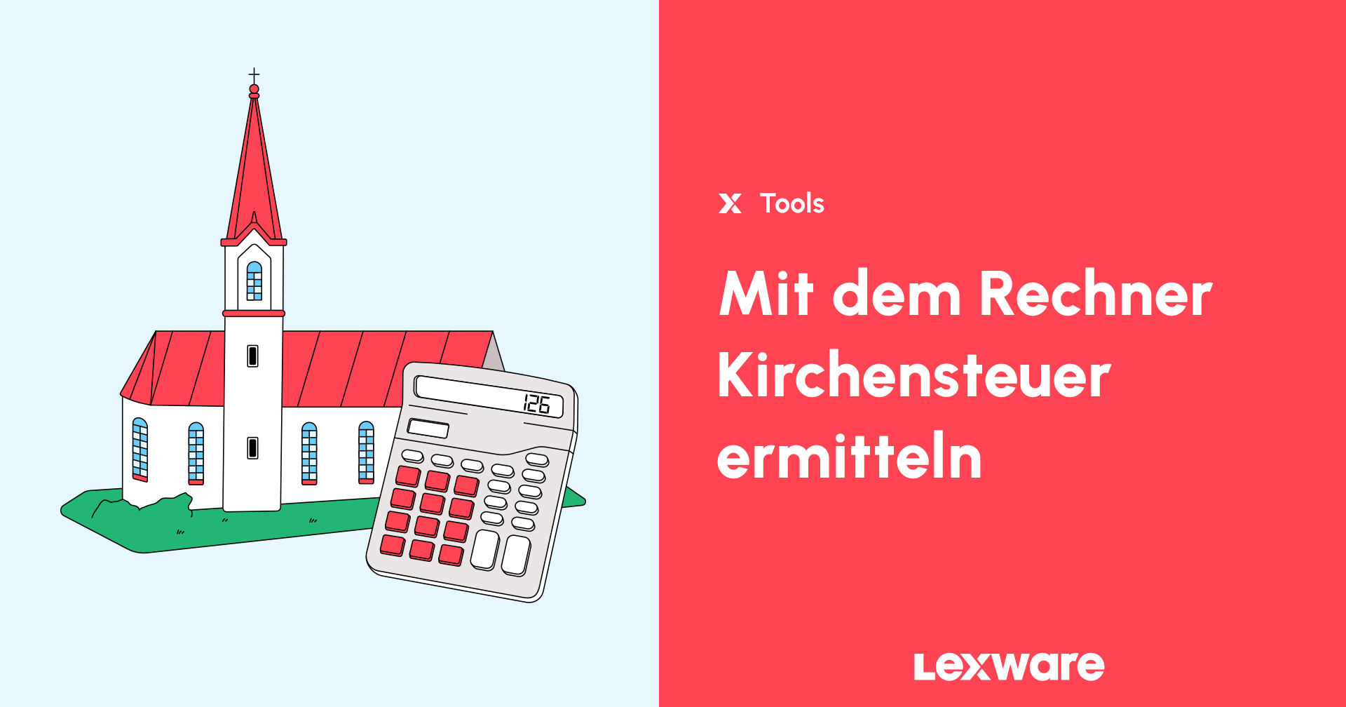 Kirchensteuer einfach bequem berechnen
