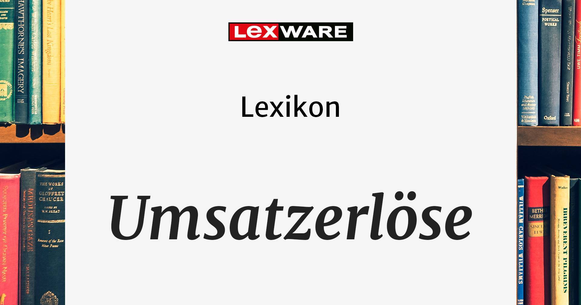 Umsatzerlöse: Das ist wichtig zu wissen