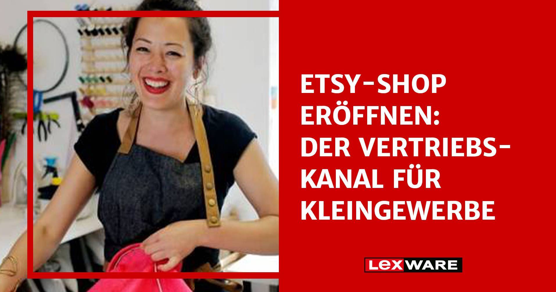 Etsy Shop eröffnen in wenigen Schritten