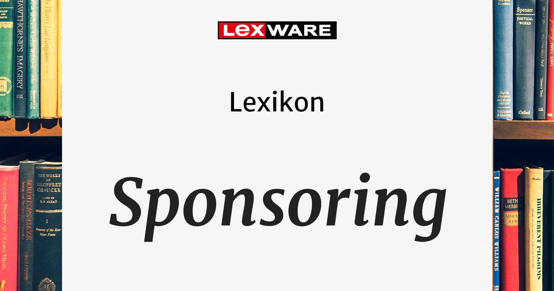 Sponsoring: Definition, Beispiel und mehr