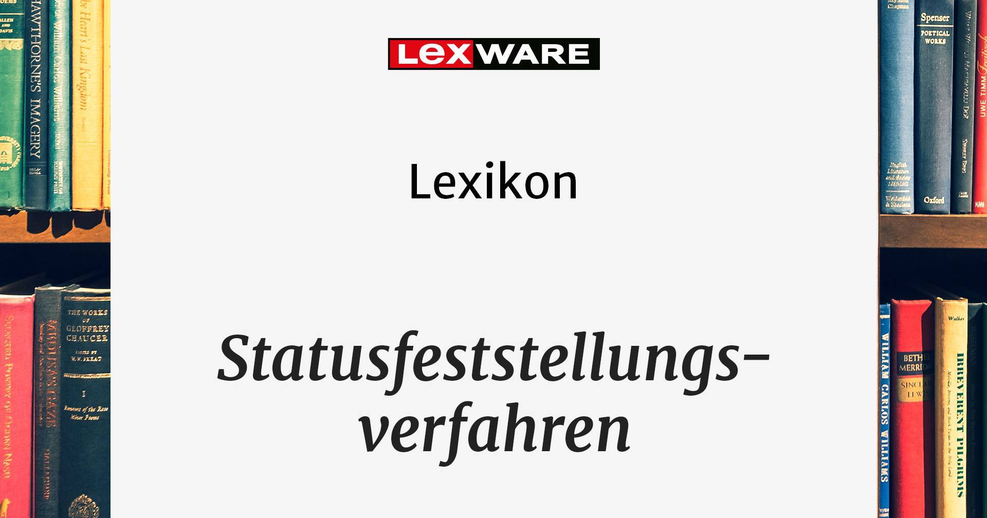 Statusfeststellungsverfahren: Alles auf einen Blick