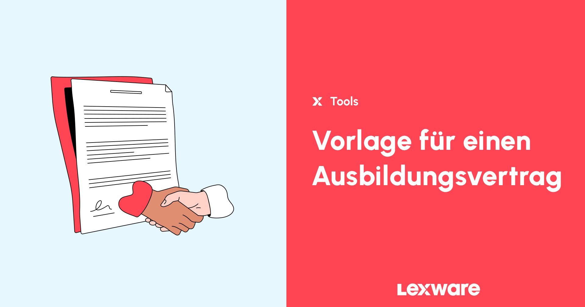 Ausbildungsvertrag: Vorlage gratis nutzen